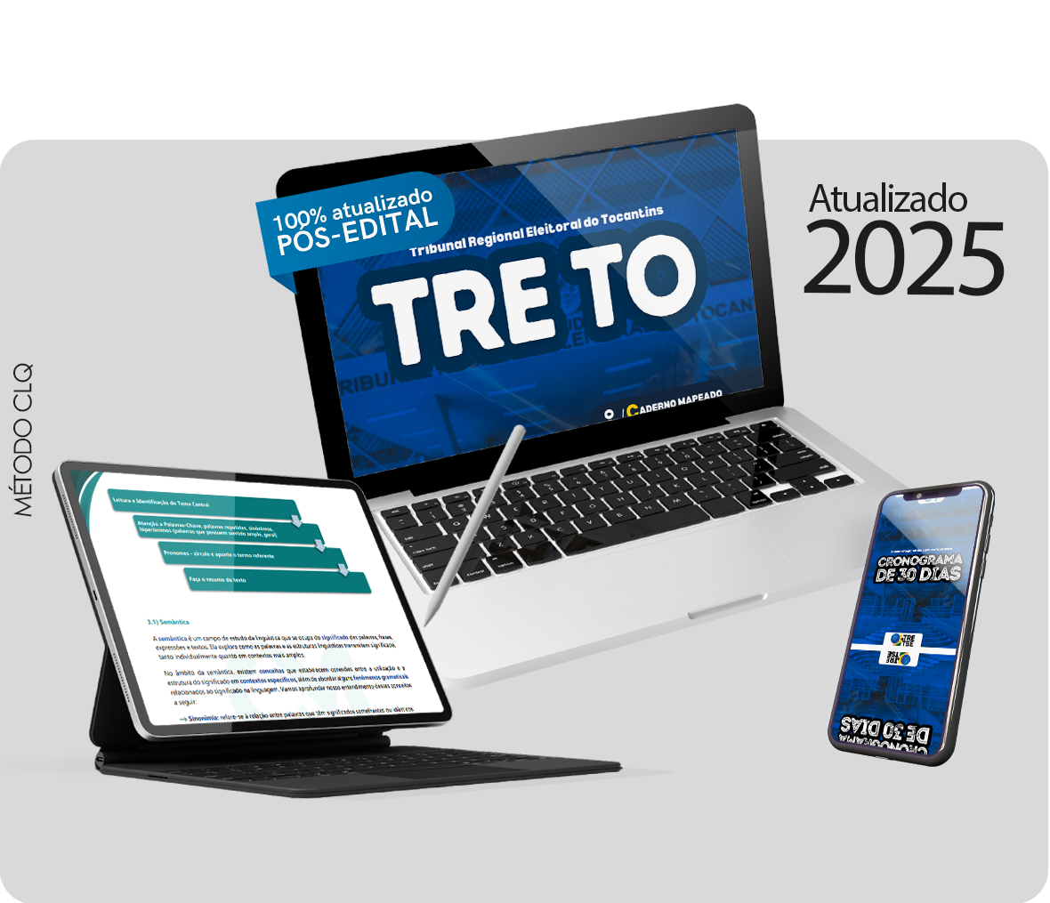 TRE TO - Método CLQ - Caderno Mapeado